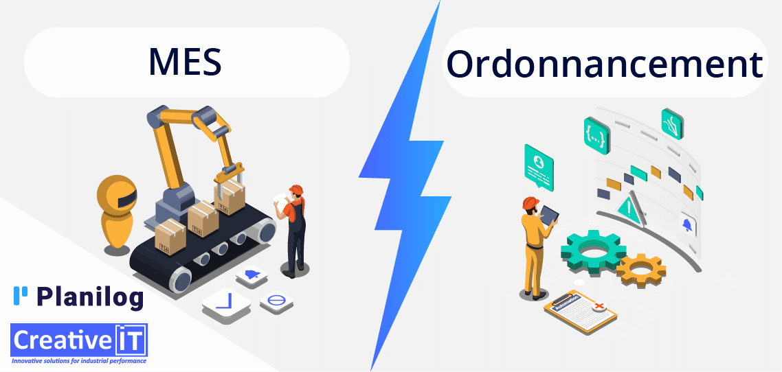 MES et logiciel d'ordonnancement